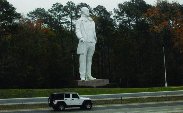 Tall Tale: The Story behind the Sam Houston Statue | Texas Heritage for ...