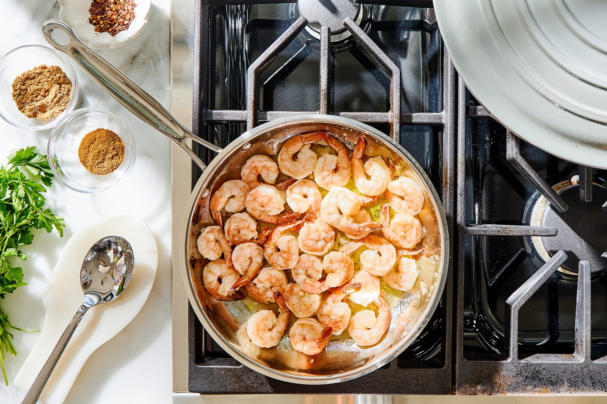 Spicy (Texas) Shrimp Scampi | Texas Heritage for Living