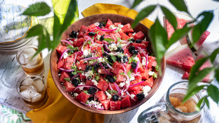 Recipe: Watermelon Salad - Texas Heritage for Living